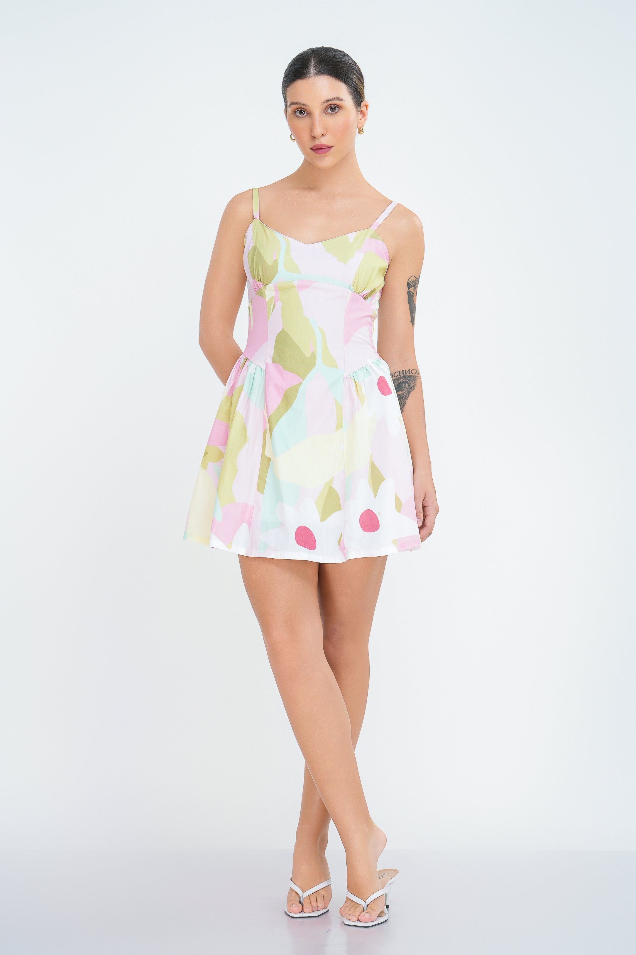 Samaria Strap Mini Dress – Emaaki